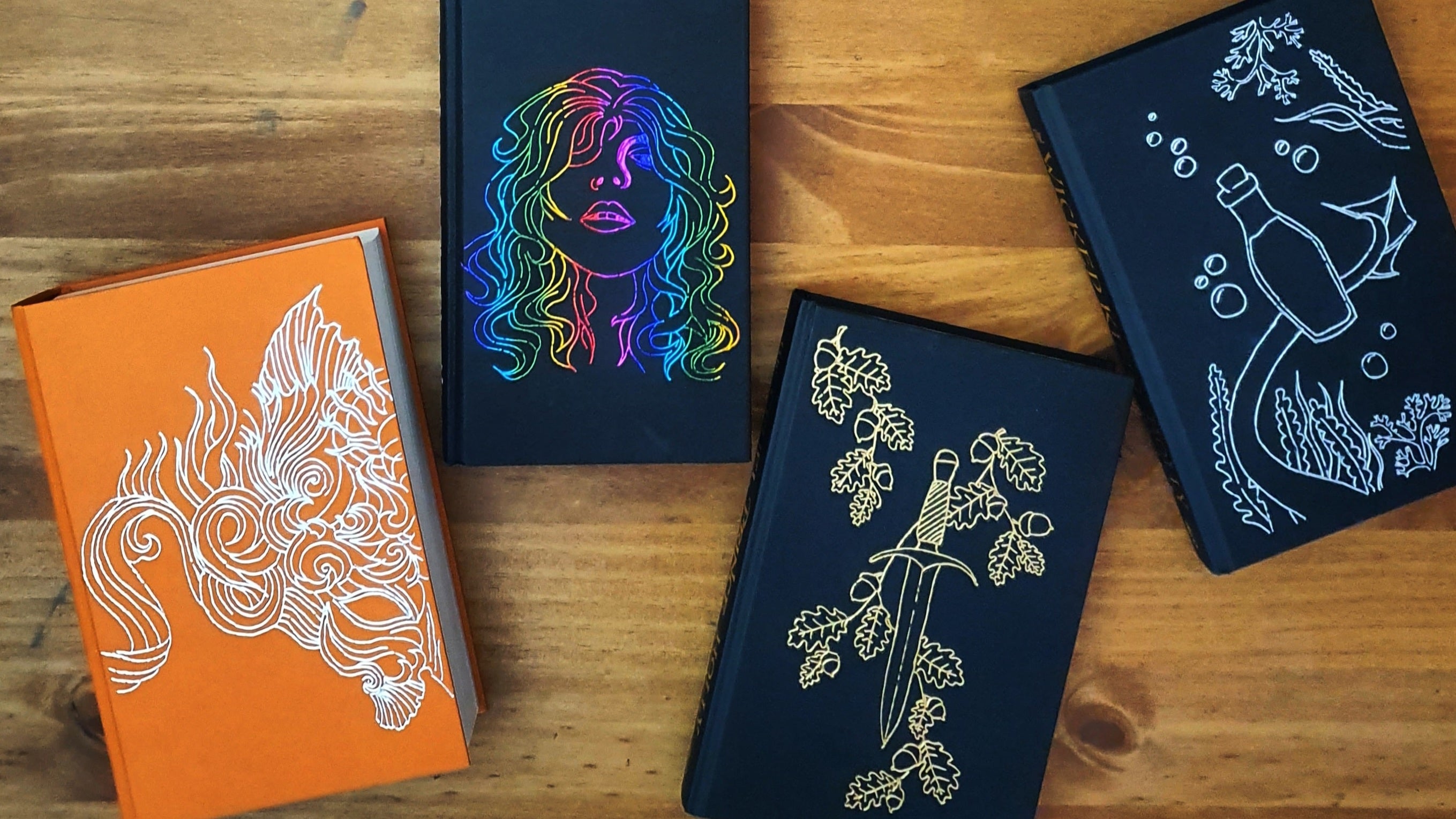 Custom Foiled Covers – ShellBeeBooks